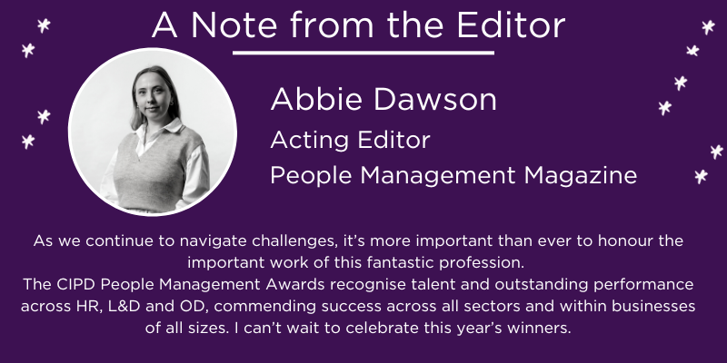 Homepage - CIPD People Management Awards